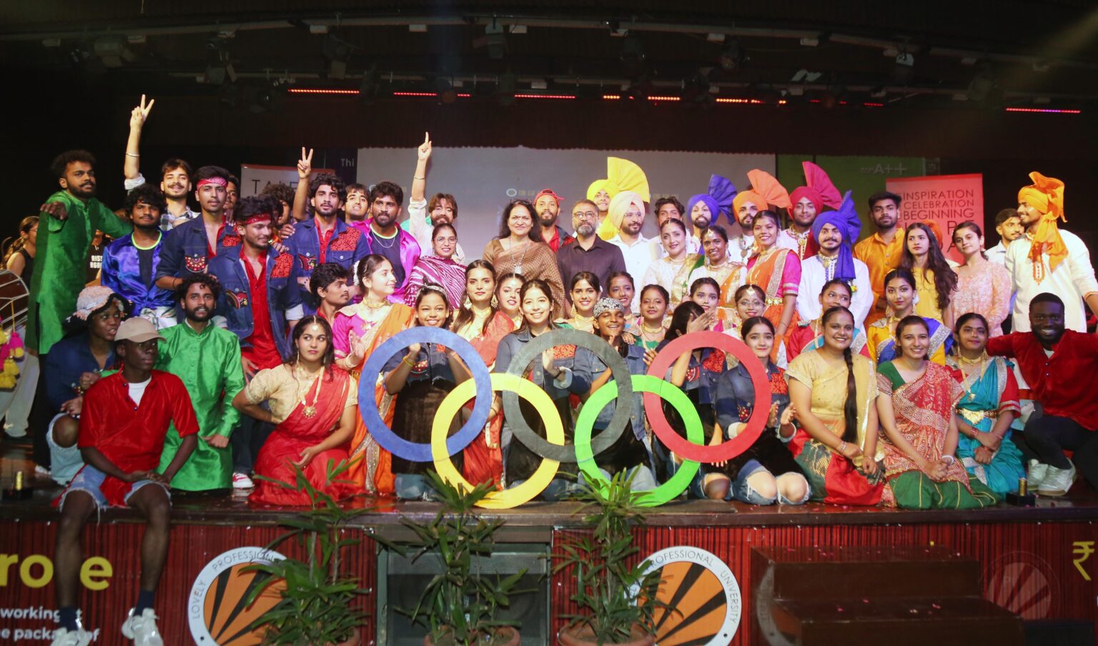 LPU Campus Dressed in the Celebration Mode as the University Cheers on ...