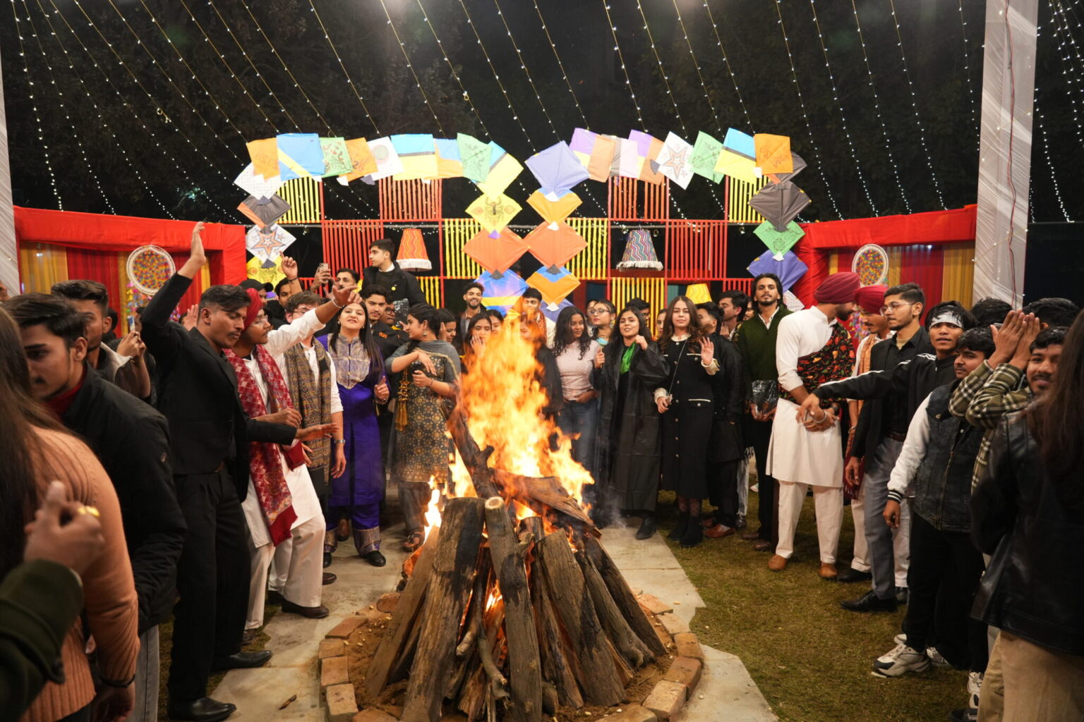 Lohri celebrations at LPU campus